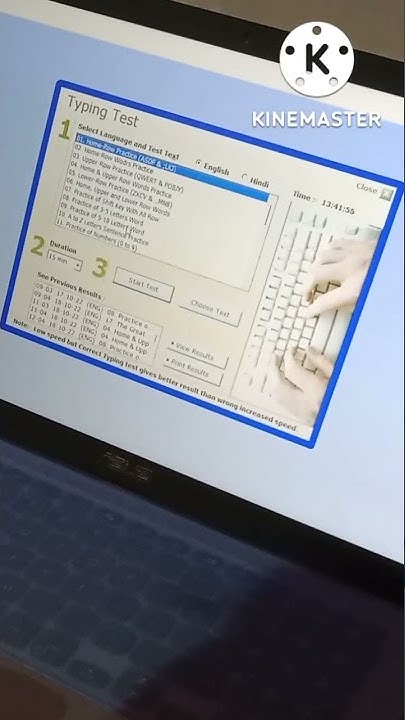 Sonma Typing Expert Typing Master #shorts #typing #asus - YouTube