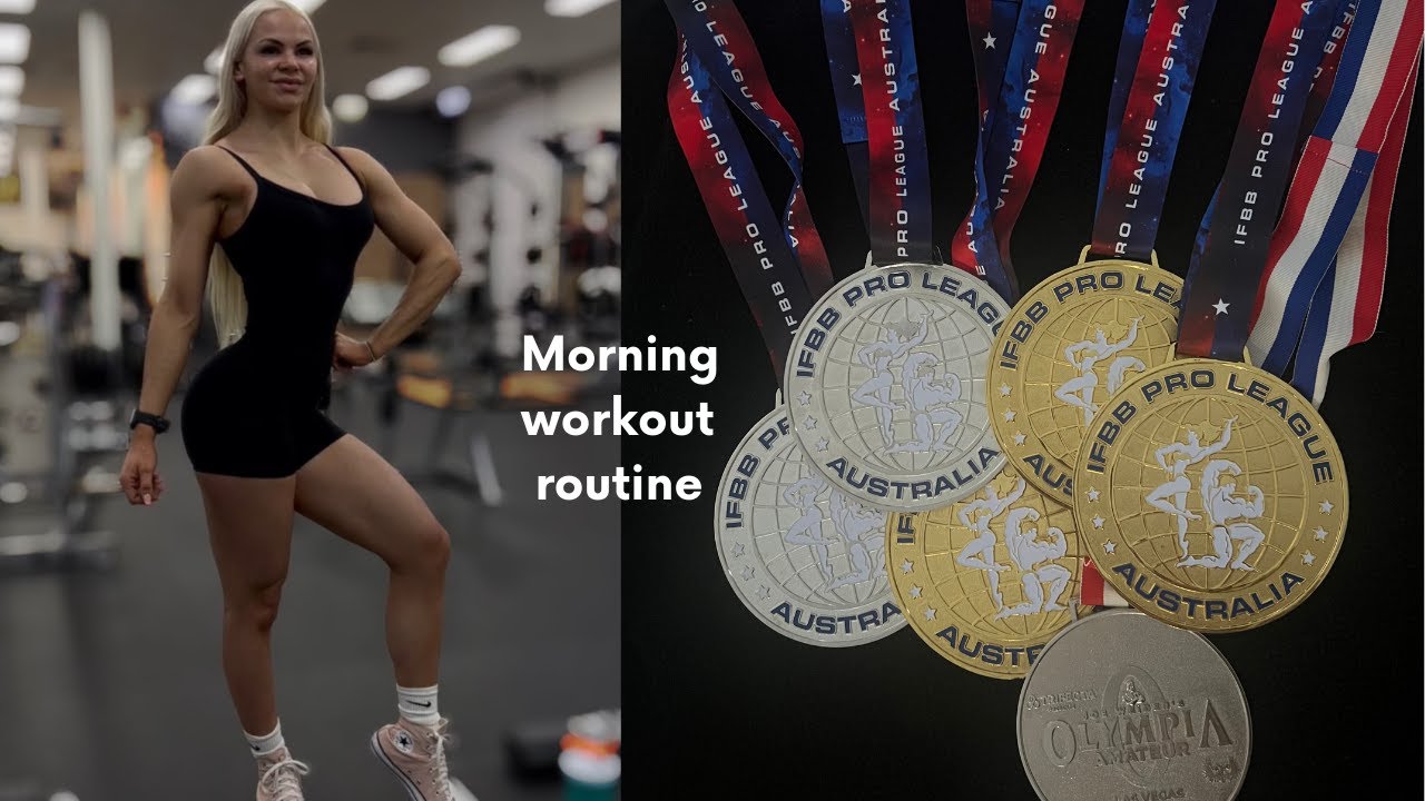 My pre gym routine plus back & delt day! - YouTube