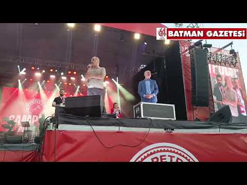 YILMAZ ERDOĞAN- BATMAN PETROLSPOR ŞAMPİYONLUK KUTLAMASI 