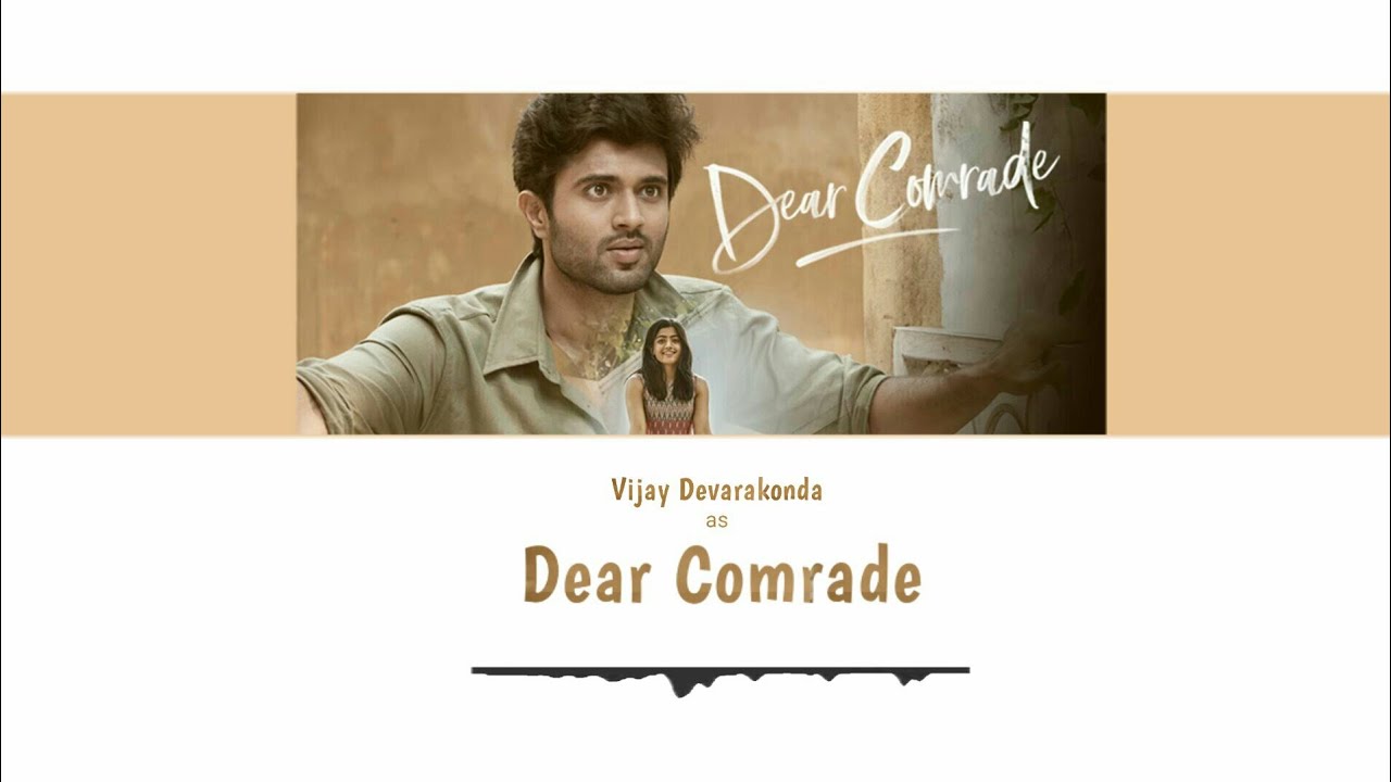 Dear Comrade Ringtone | Kadalalle | Download link - YouTube