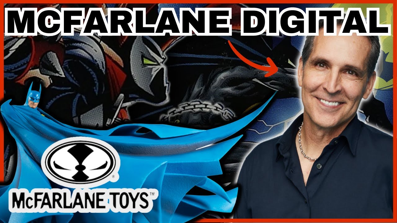 MCFARLANE PARTNERS WITH DC! ANIMATED SUPERMAN AND BATMAN! - YouTube