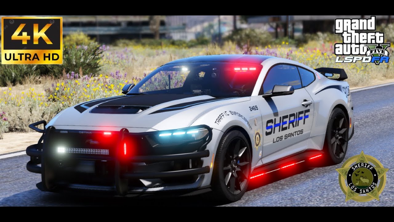GTA 5 Sheriff Sunday Patrol GTA 5 Mod Lspdfr 4K - YouTube