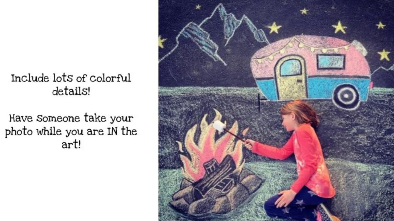 Interactive Chalk Art - YouTube