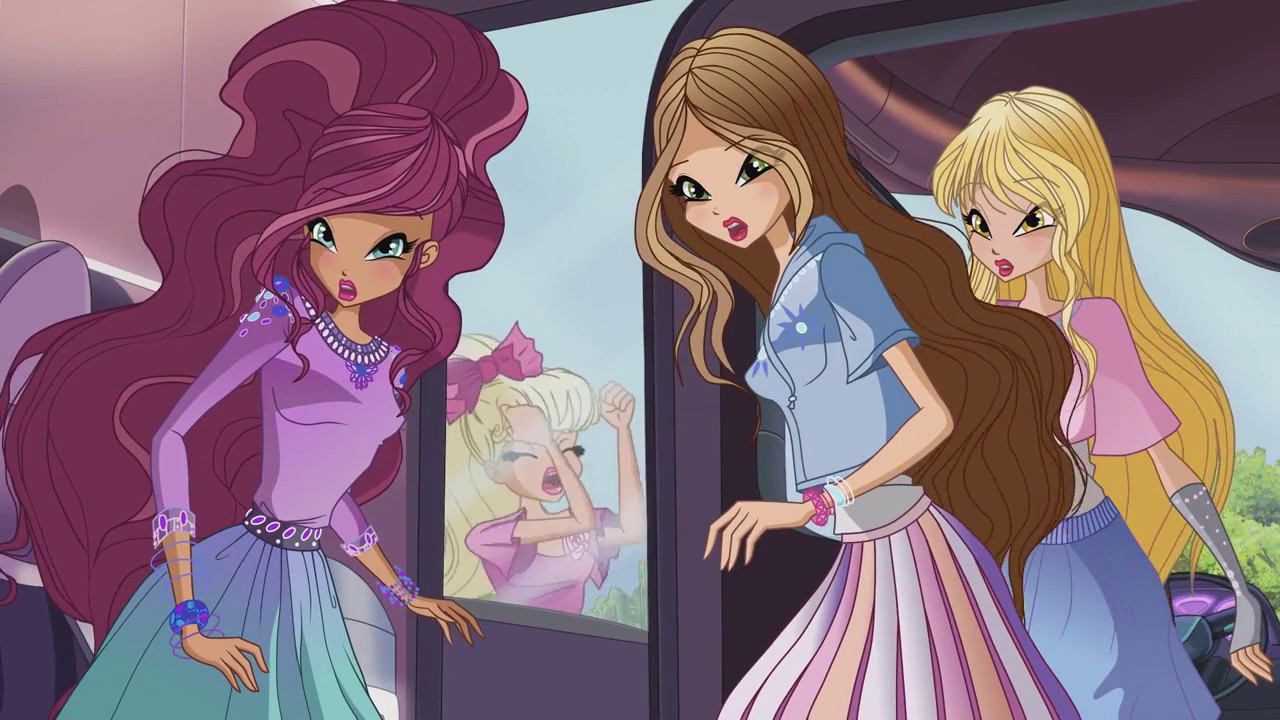 World of Winx - Inspiration of Lorelei knocking on the Winx van door ...