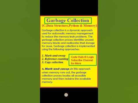 What is Garbage Collection in Data Structure 📕📕 🆓 📚📚 - YouTube