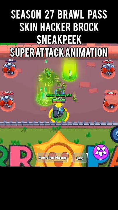 New Brawl Stars Skin Hacker Brock Brawlstars Foryou Brawlpass Brawlpassskin Gaming Fyp