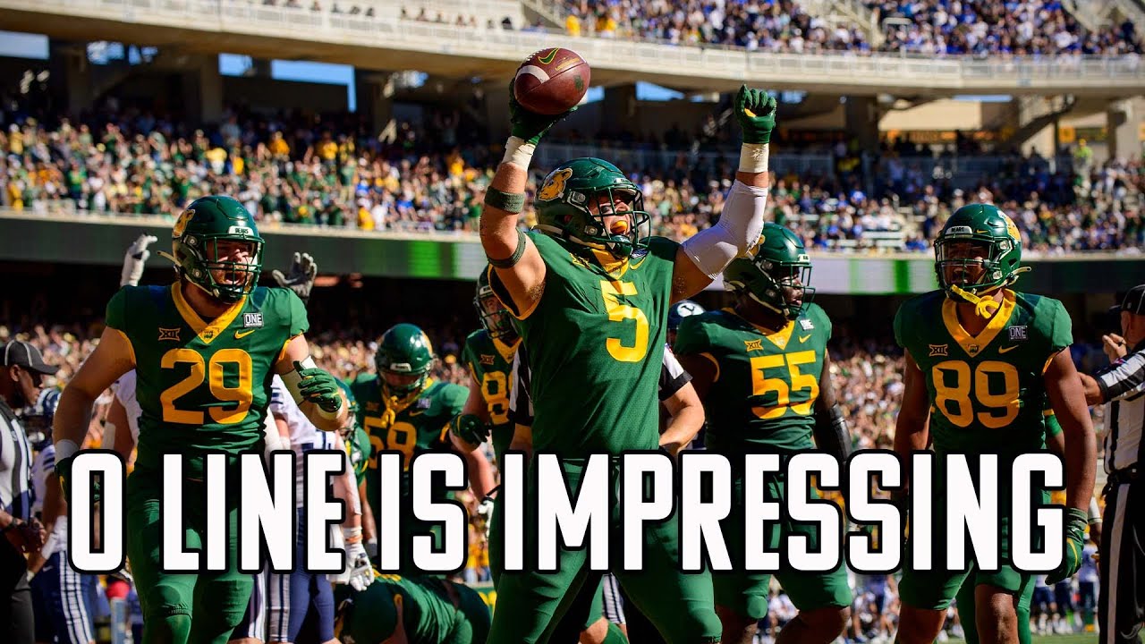 Baylor Offensive Line is Playing Great | Spencer Drango | Big 12 - YouTube