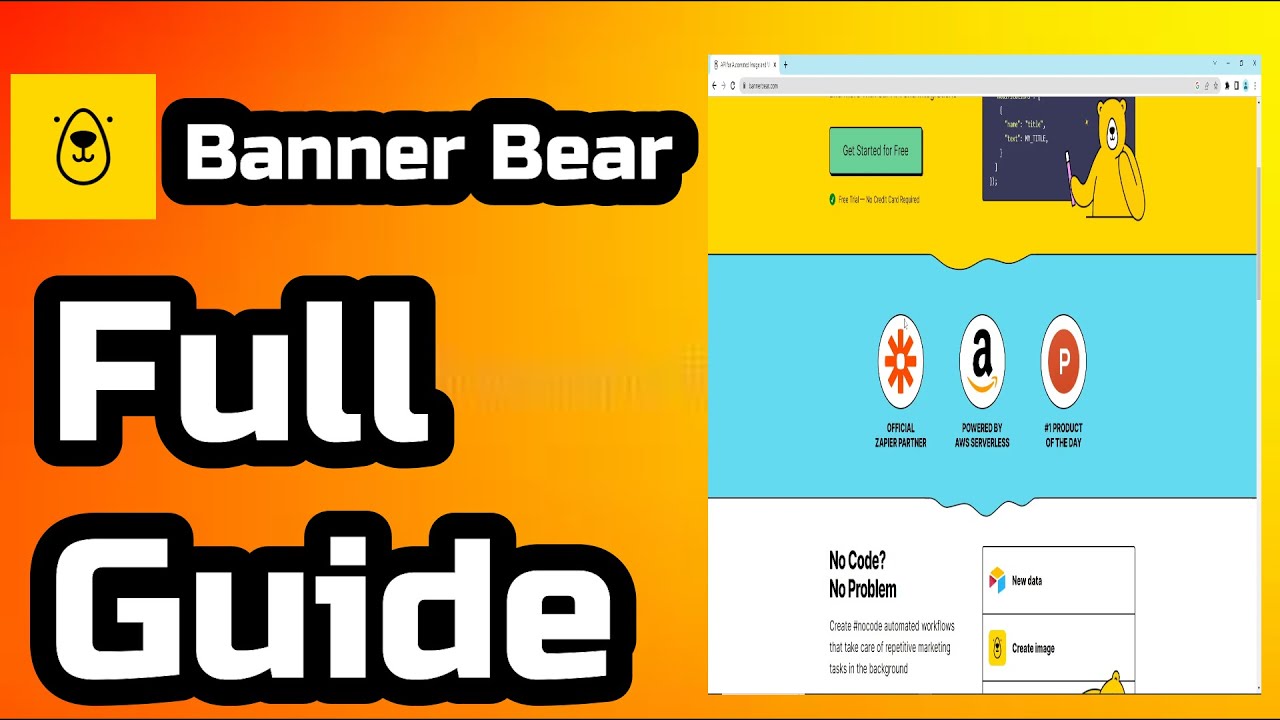 Banner Bear Tutorial - How to Login and Use Banner Bear - YouTube