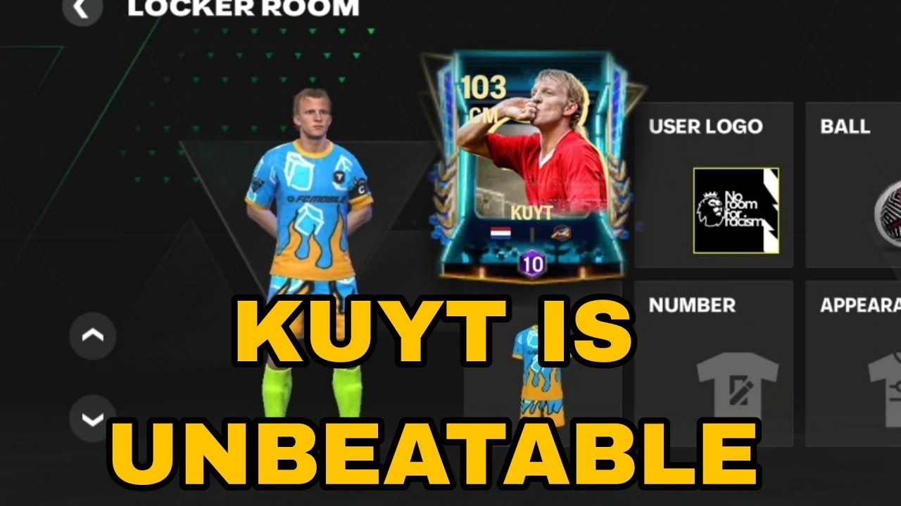 Best CM in FC Mobile This Season - KUYT || FC Mobile Kuyt Gameplay ...