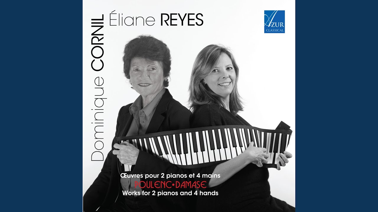 Sonatine pour deux harpes ou deux pianos: III. Presto - YouTube