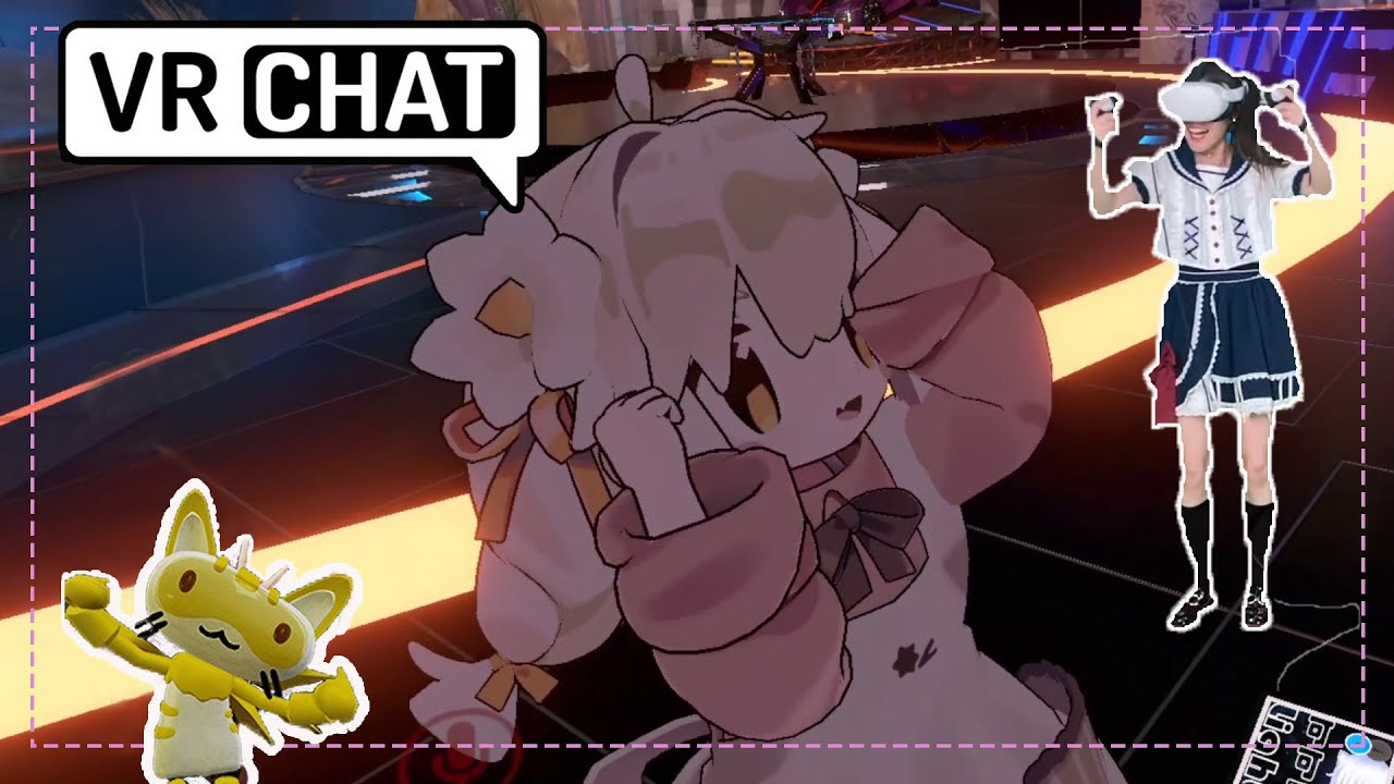 [VRchat]Let's dance together~~~💃💃💃 - YouTube