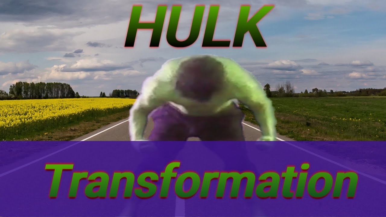 Hulk Transformation After effects - YouTube