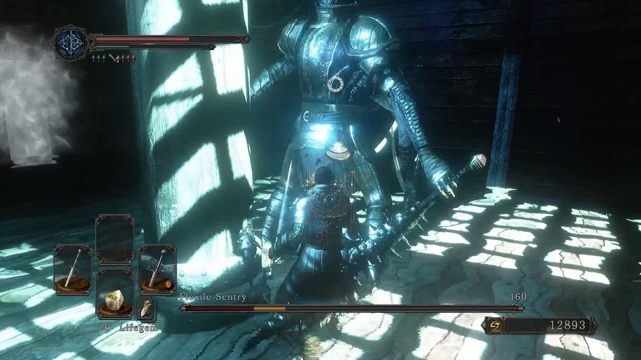 Dark Souls II / Defeating Flexile Sentry - YouTube