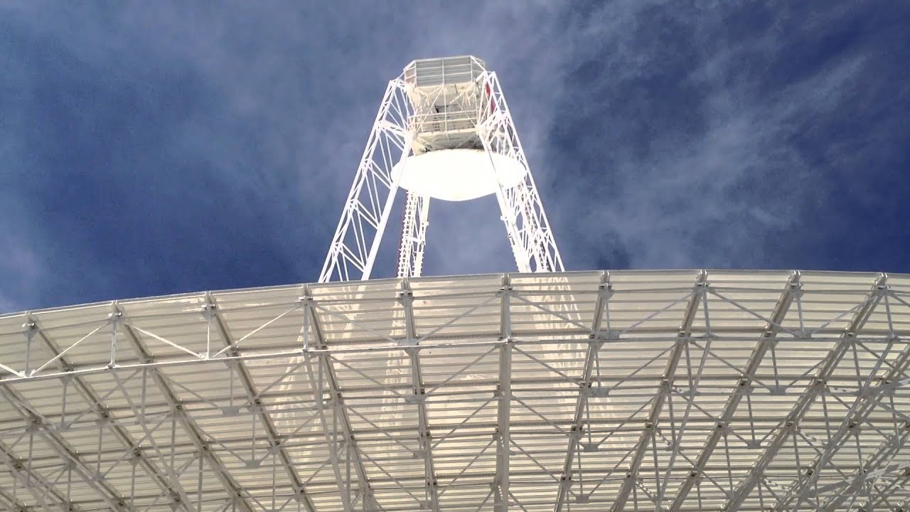 Goldstone DSN 70 meter Mars dish - YouTube