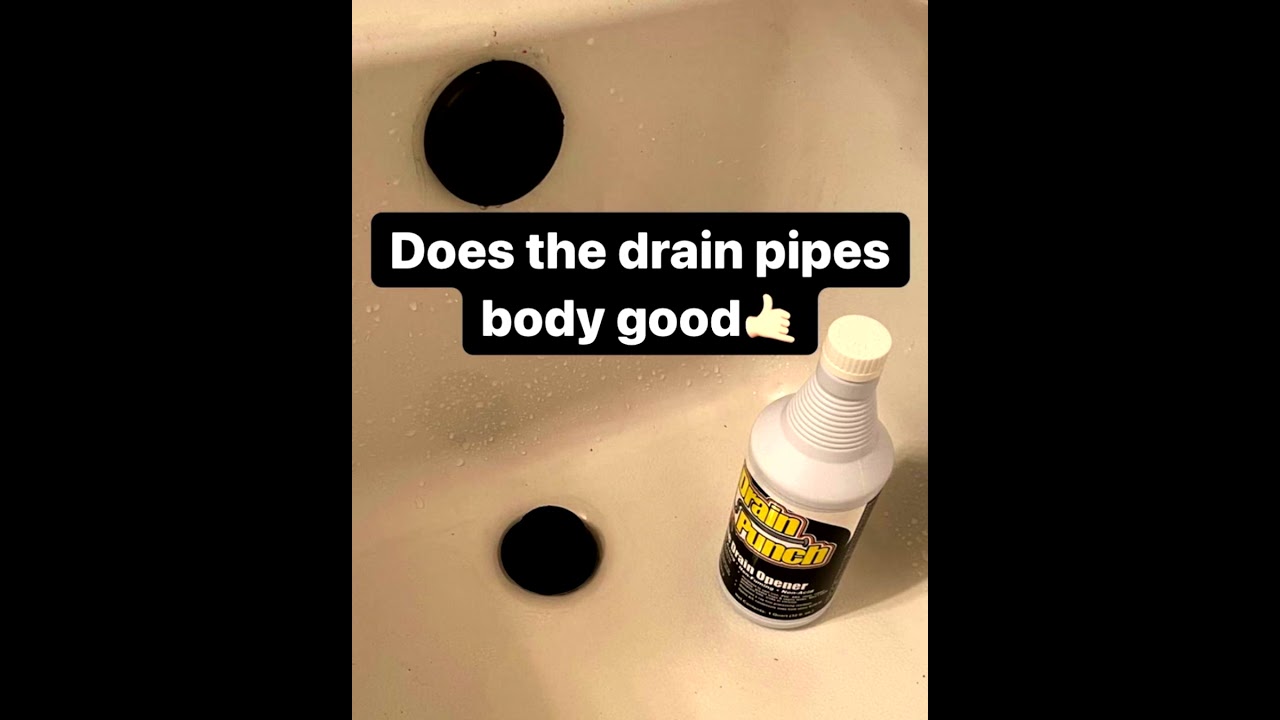 Boom!!! Try Drain Punch To Clear Clogged Drains Like These Plumbers Do🥊 ...