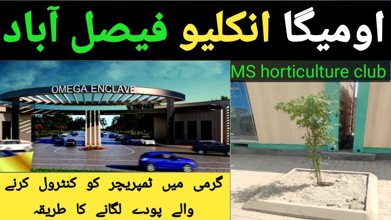 OMEGA Residencia Sargodha Road Faisalabad OMEGA enclave FSD Temperature ...