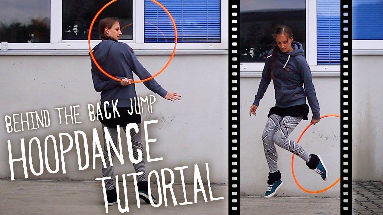 Hoopdance Tutorial: Behind the Back Jump - YouTube