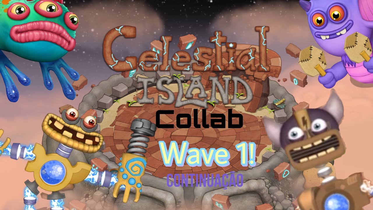 Música completa da ilha celestial (wave 1) #celestialislandcollab - YouTube