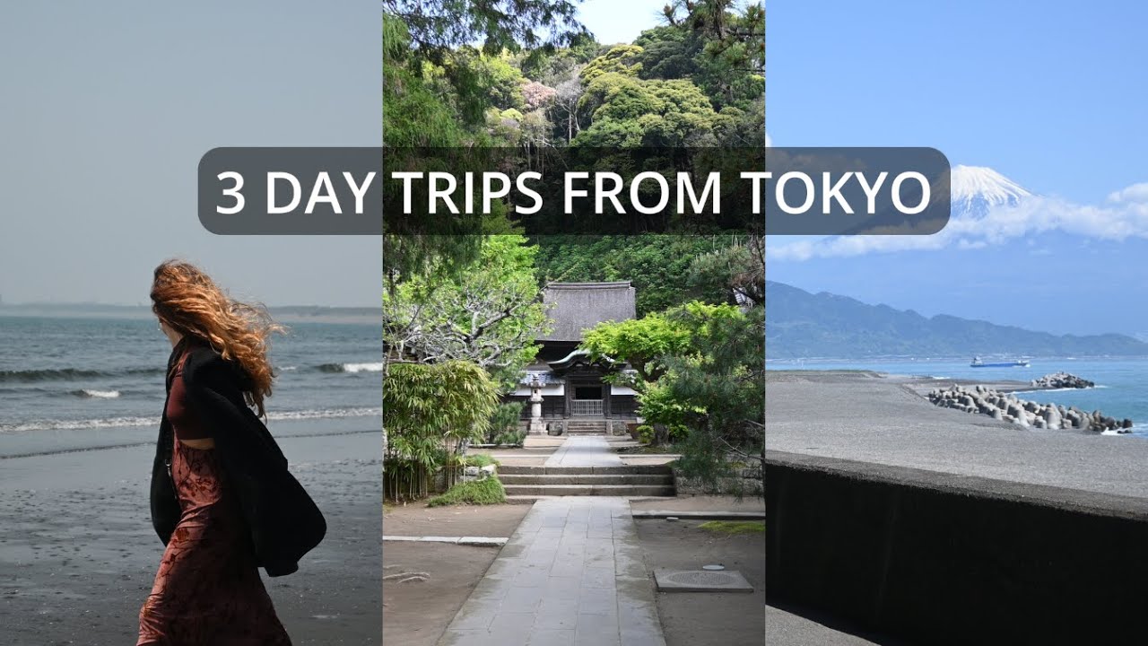 Three day trips from Tokyo | Highlights of the life of a nomad - YouTube