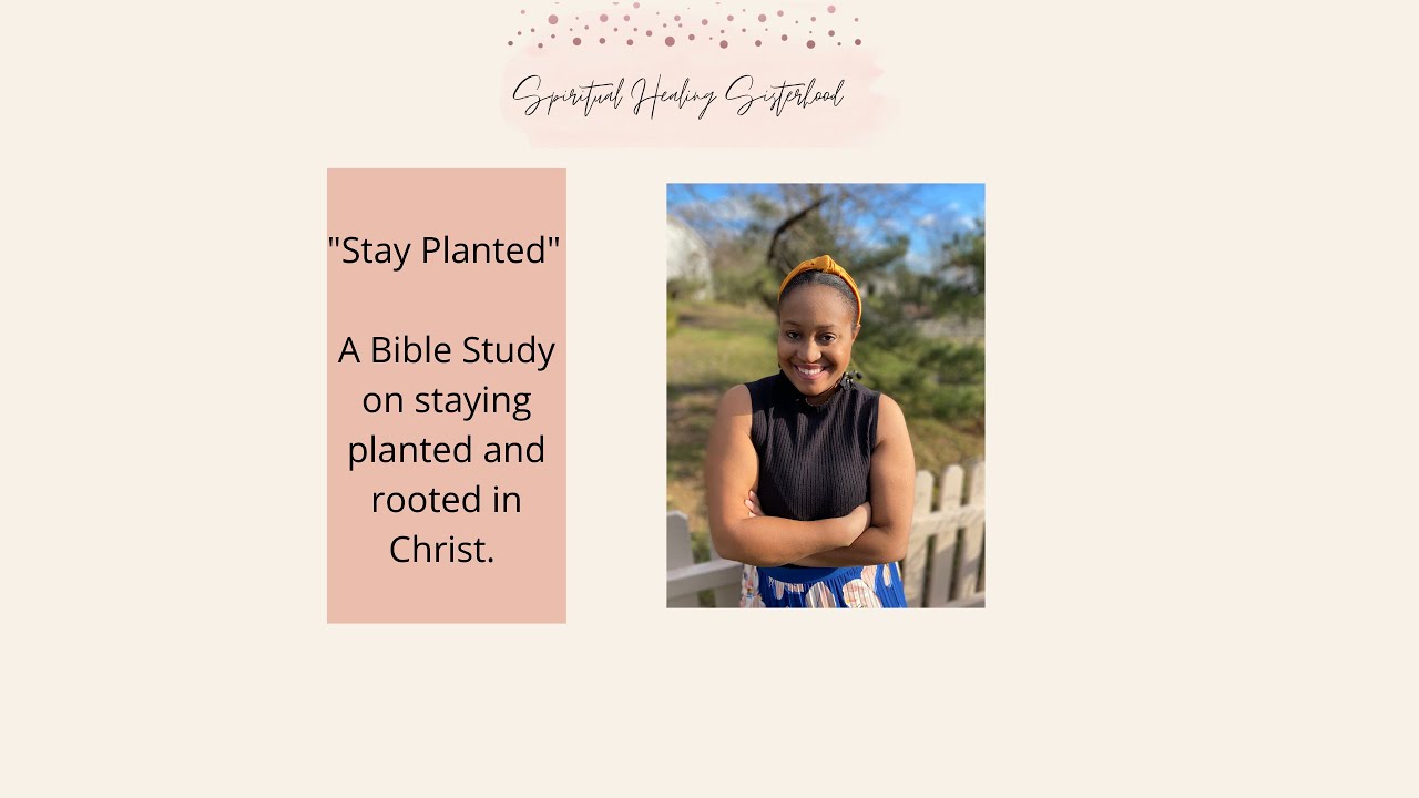 Stay Planted Bible Study - YouTube