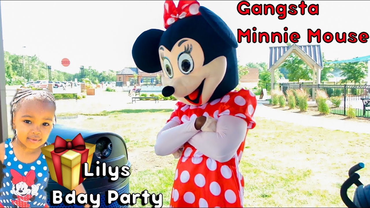 Gangsta Minnie Mouse! | Lily Birthday Party! | - YouTube