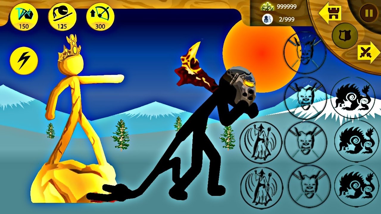 New Update Boss Meric Unlocked Full Skill Level Max Power | Stick War ...