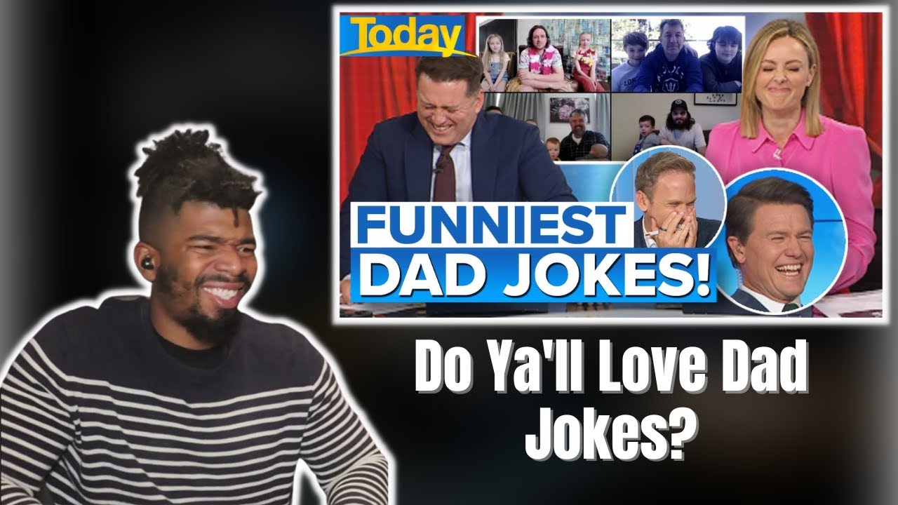 AMERICAN REACTS Australia's funniest dad jokes leave Aussie hosts in ...