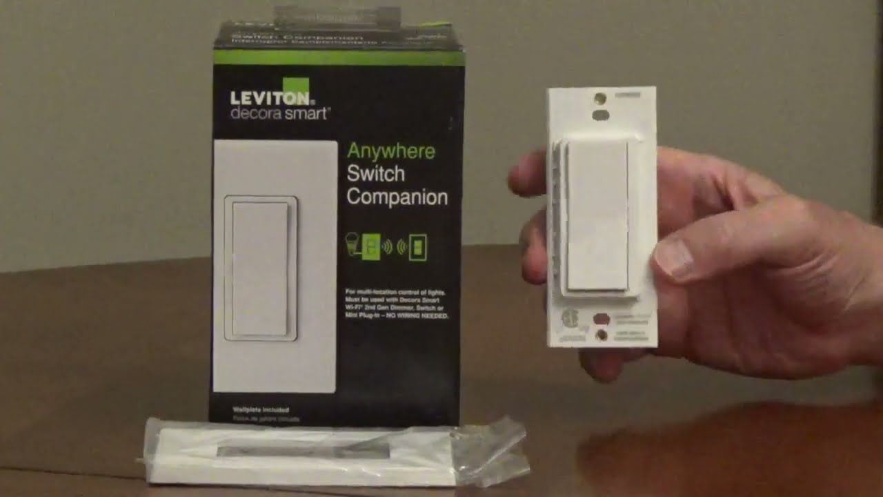 Leviton Companion Switch - YouTube