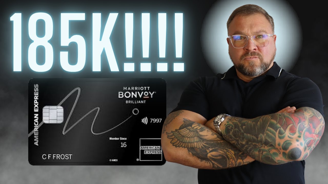 Huge Bonus with Amex Marriott Bonvoy Brilliant Card!!! - YouTube