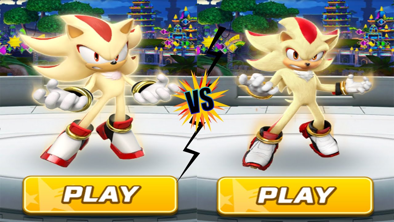 Sonic Forces Speed Battle - Super Shadow vs Movie Super Shadow (android ...