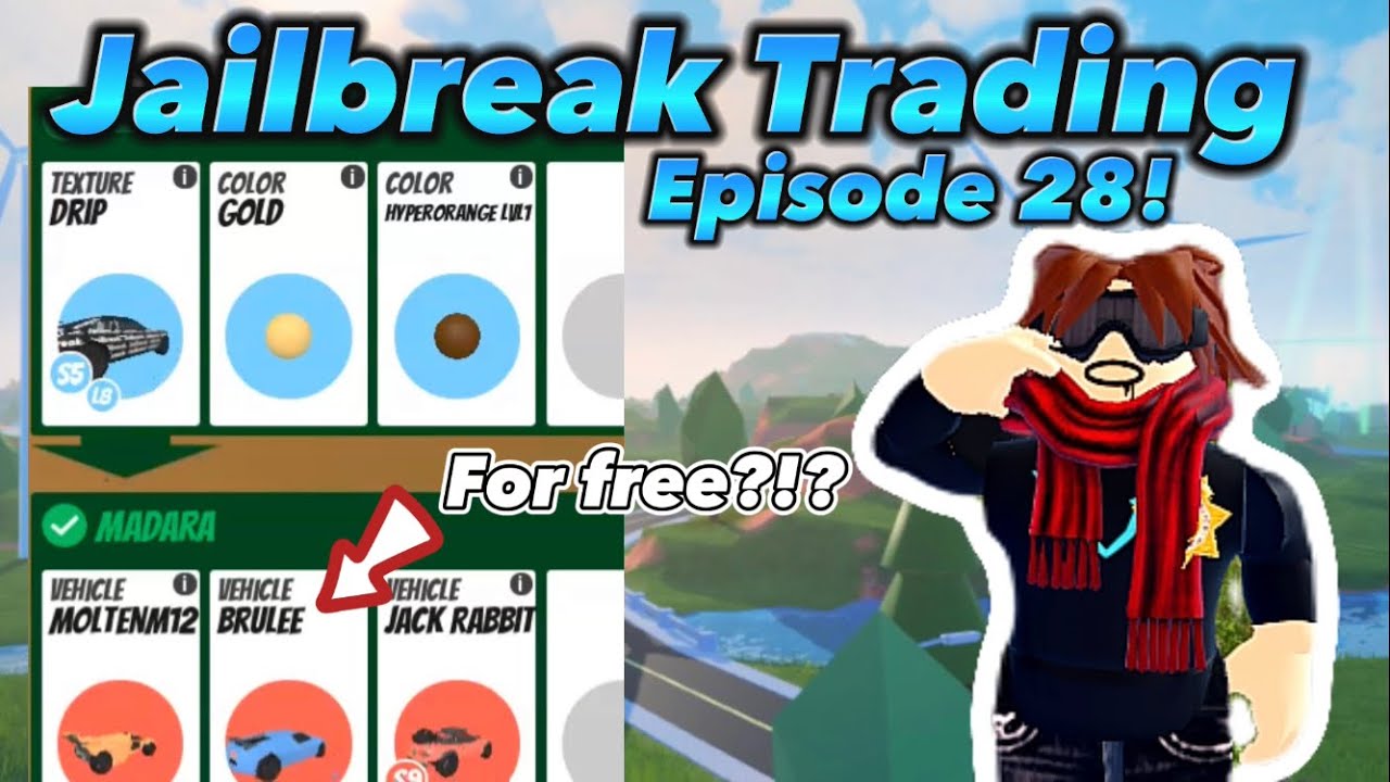Jailbreak trading with Ezzie Ep.28! #jailbreaktrading #jailbreakroblox ...