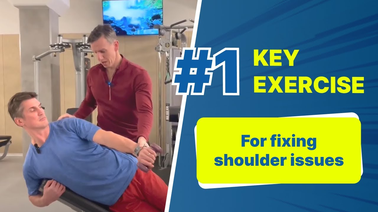 Shoulder Saver: 1st Key Exercise to Fix Shoulder Pain (1 of 4 videos ...