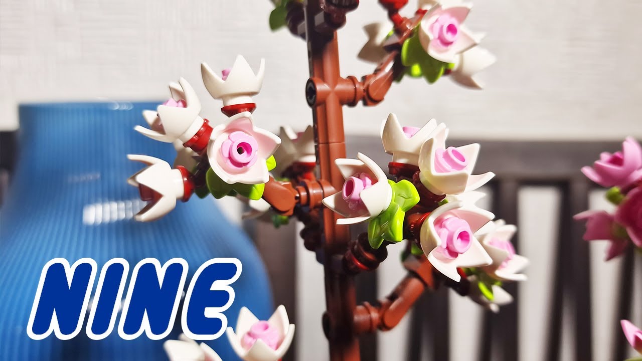 LEGO cherry blossoms (40725) - YouTube