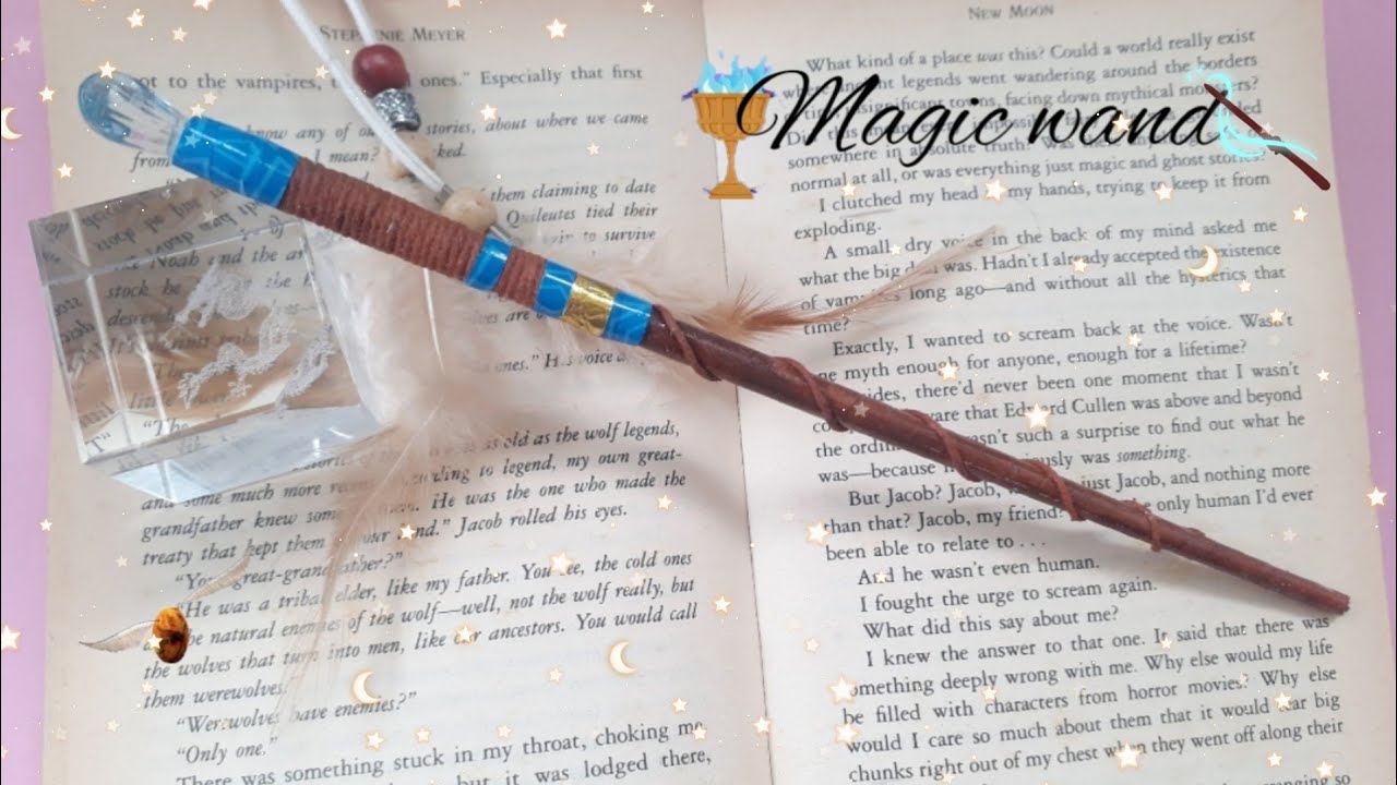 How to make Magic wand D.I.Y | CARTOONYM | - YouTube