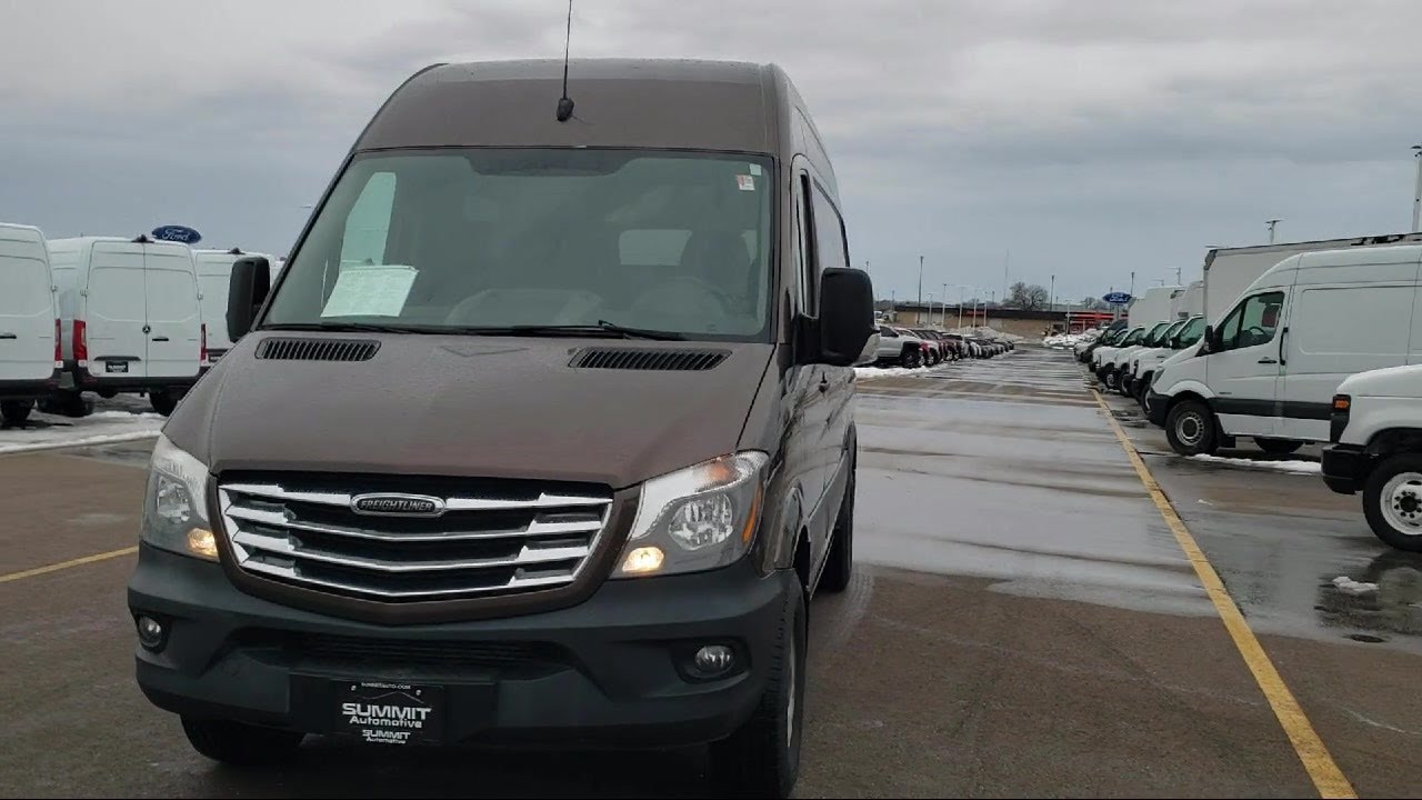 2015 Freightliner Sprinter 2500 3D Cargo Van Used. walk around for sale ...