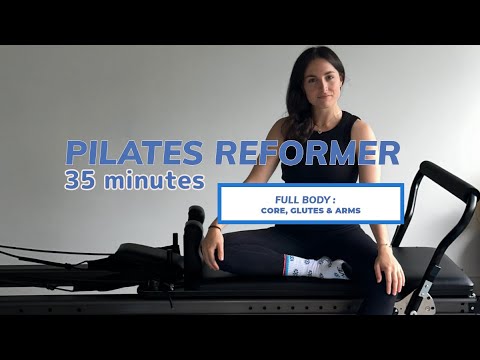 Pilates Reformer Workout || 35 min || mini ball - Full Body: CORE ...