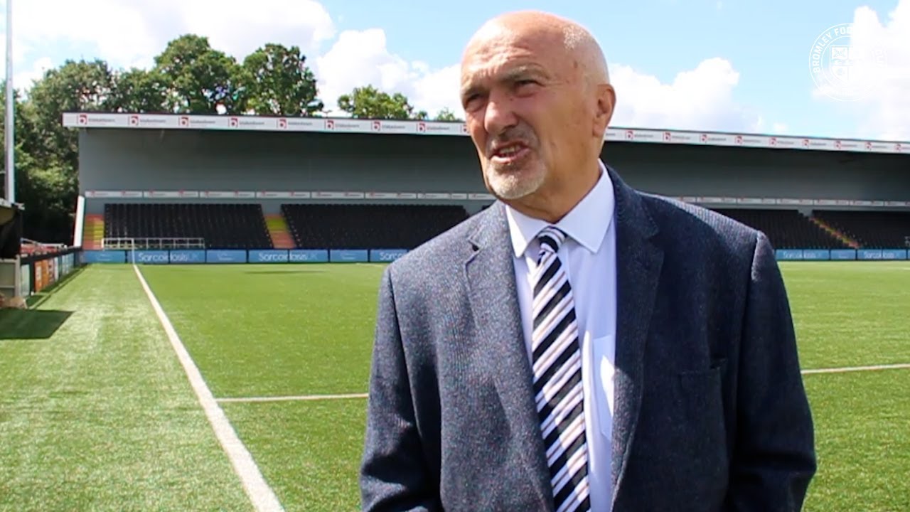 George Wakeling becomes Bromley FC ambassador - YouTube