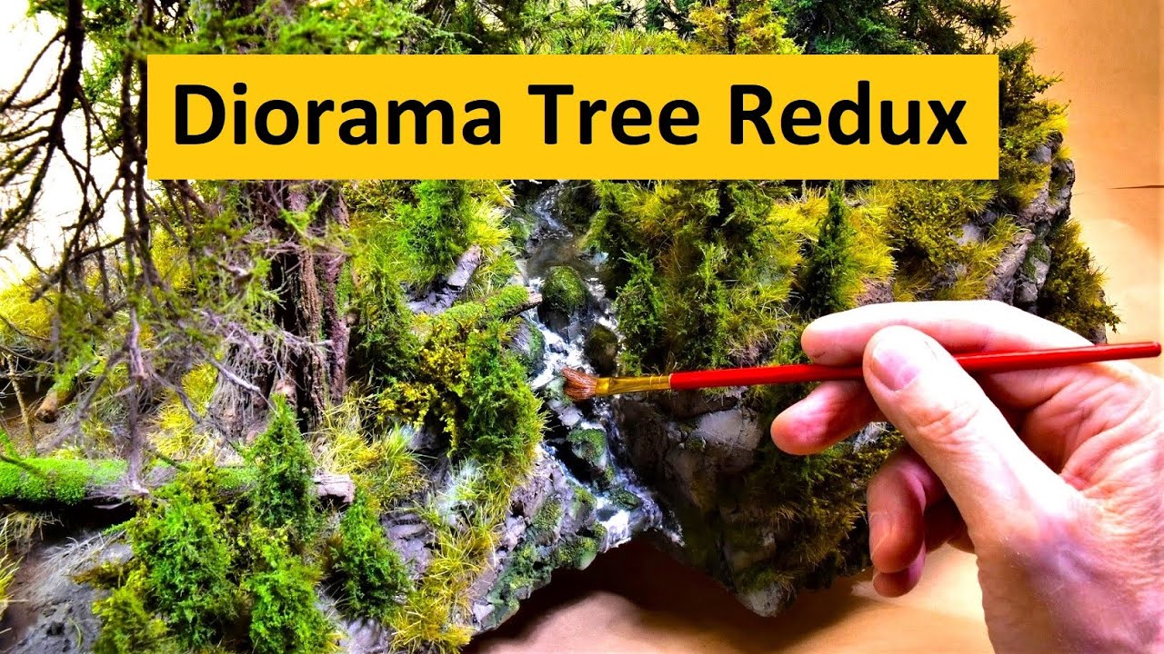 Diorama Model Tree Inspiration for my Model Railroad | Boomer Diorama ...
