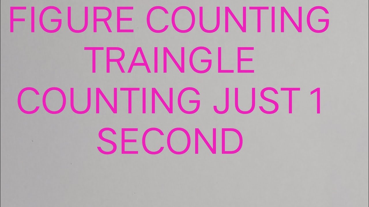 FIGURE COUNTING part- 1in assamese|How do you count triangles and ...