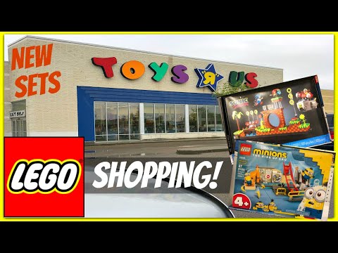 TOYS R US LEGO SHOPPING - NEW SETS, SALE SETS! - YouTube