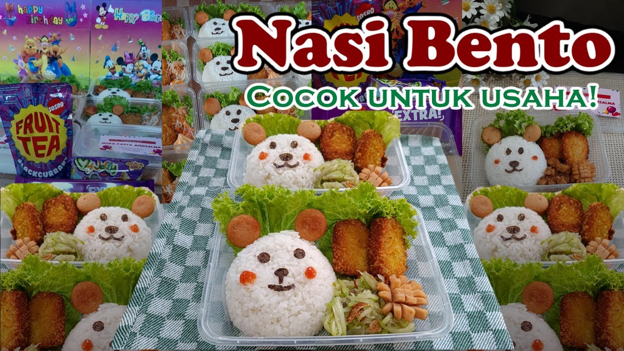 IDE USAHA NASI BENTO ULANG TAHUN | SANGAT MENGUNTUNGKAN - YouTube