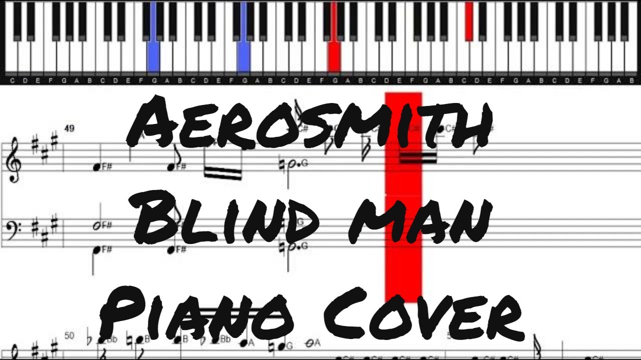 Aerosmith Blind Man Piano Cover | Piano Tutorial - YouTube