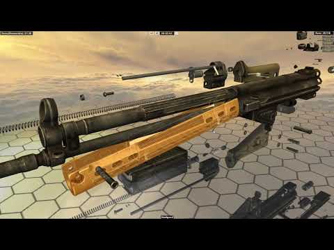 HK G3 A3 (Gewehr 3) Battle Rifle - Step By Step Disassembly ...