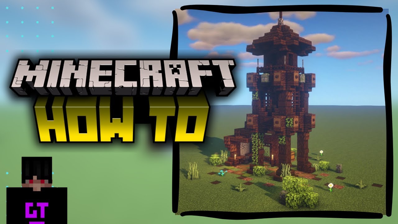 Minecraft Tutorial: How to Build a Medieval Watchtower - YouTube