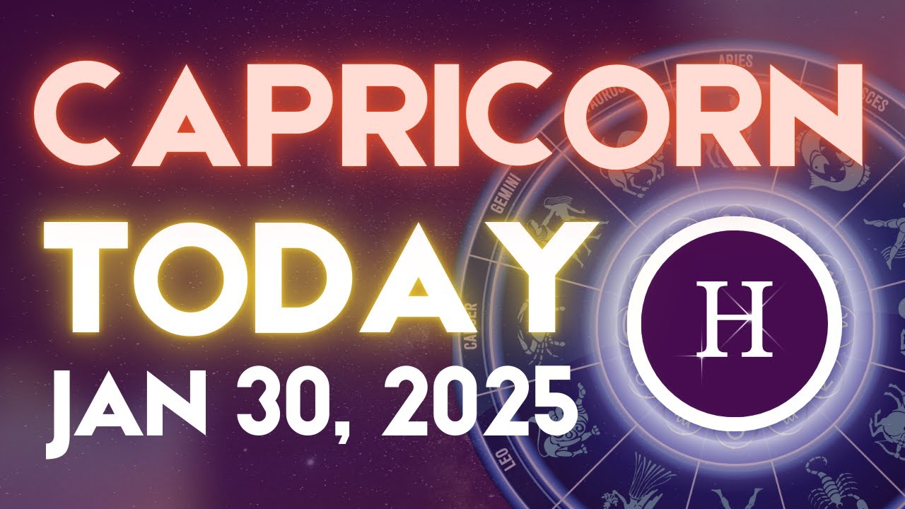 Horoscope for Today Tagalog CAPRICORN JANUARY 30, 2025 Gabay at ...