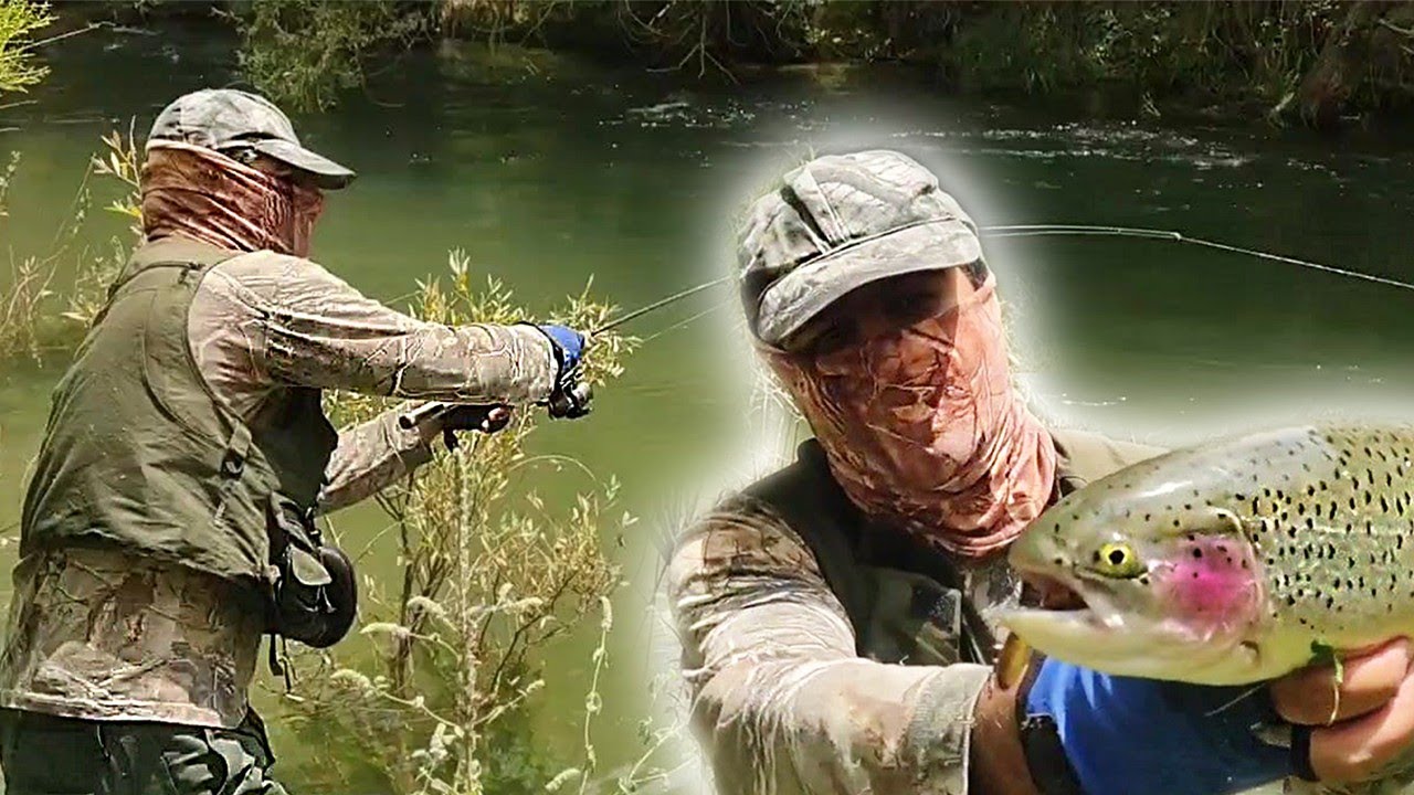Trout fishing in IRAN - YouTube