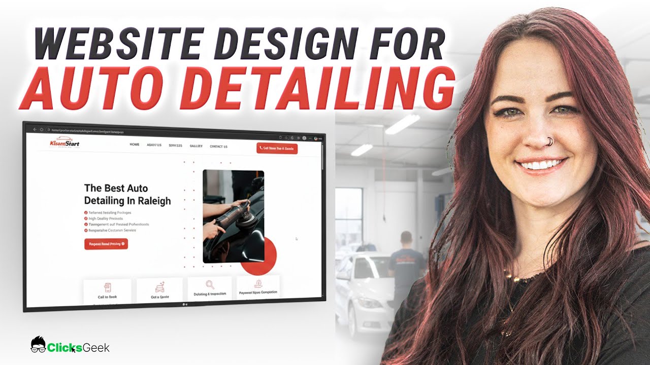 Website Design For Auto Detailing | Auto Detail Website Designer ...