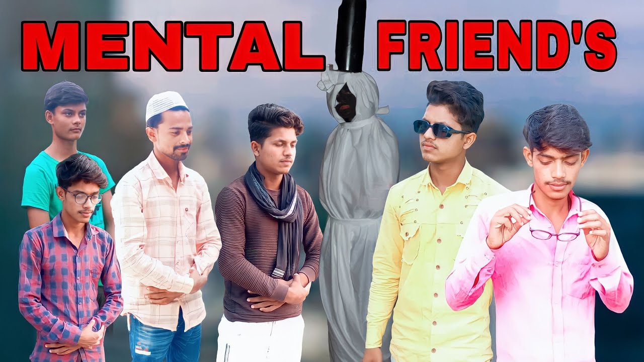 Mental Friends//Comedy video😂🤣//Comedy Star 50//Short Film@Round2hell ...