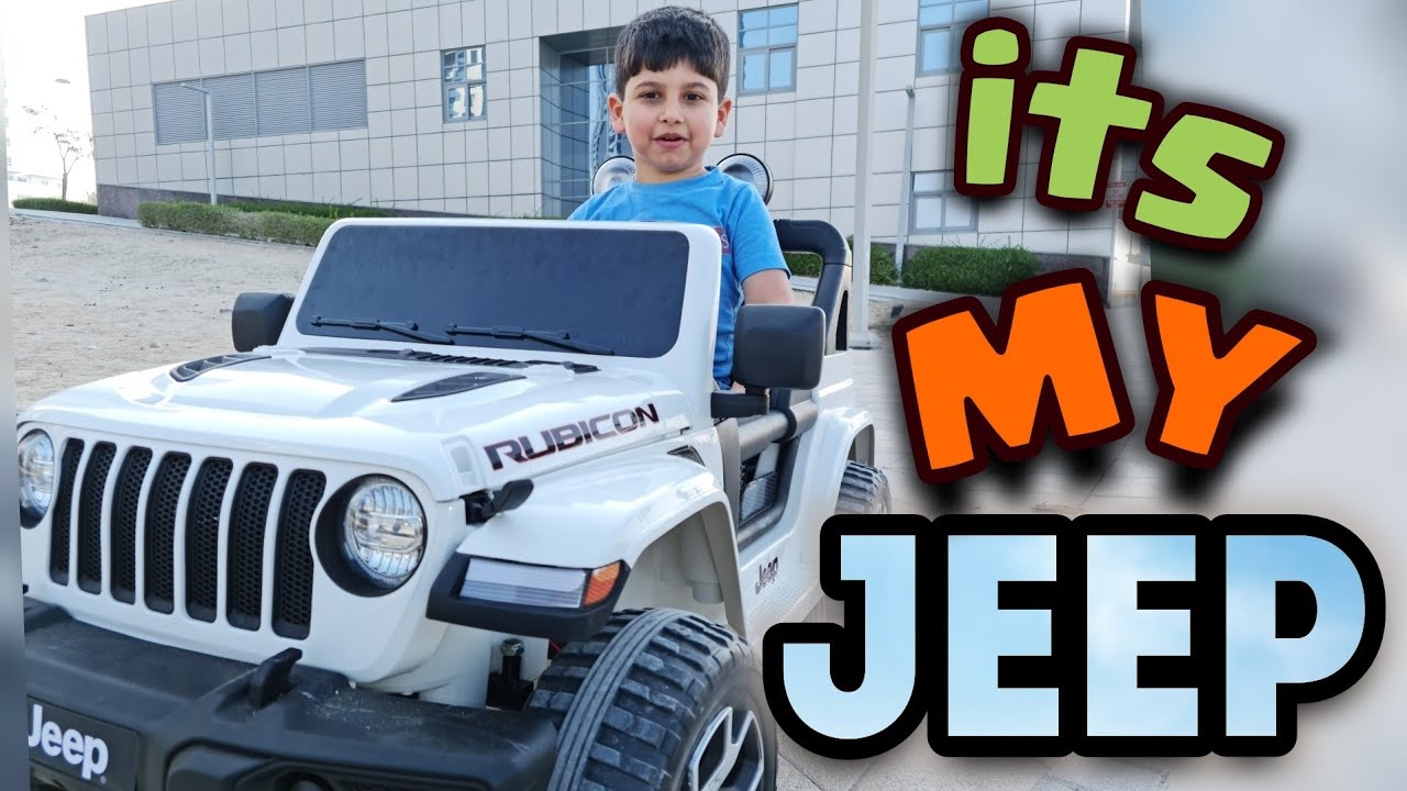 Jeep 4X4 adventure kids toy electric car for kids to drive - YouTube