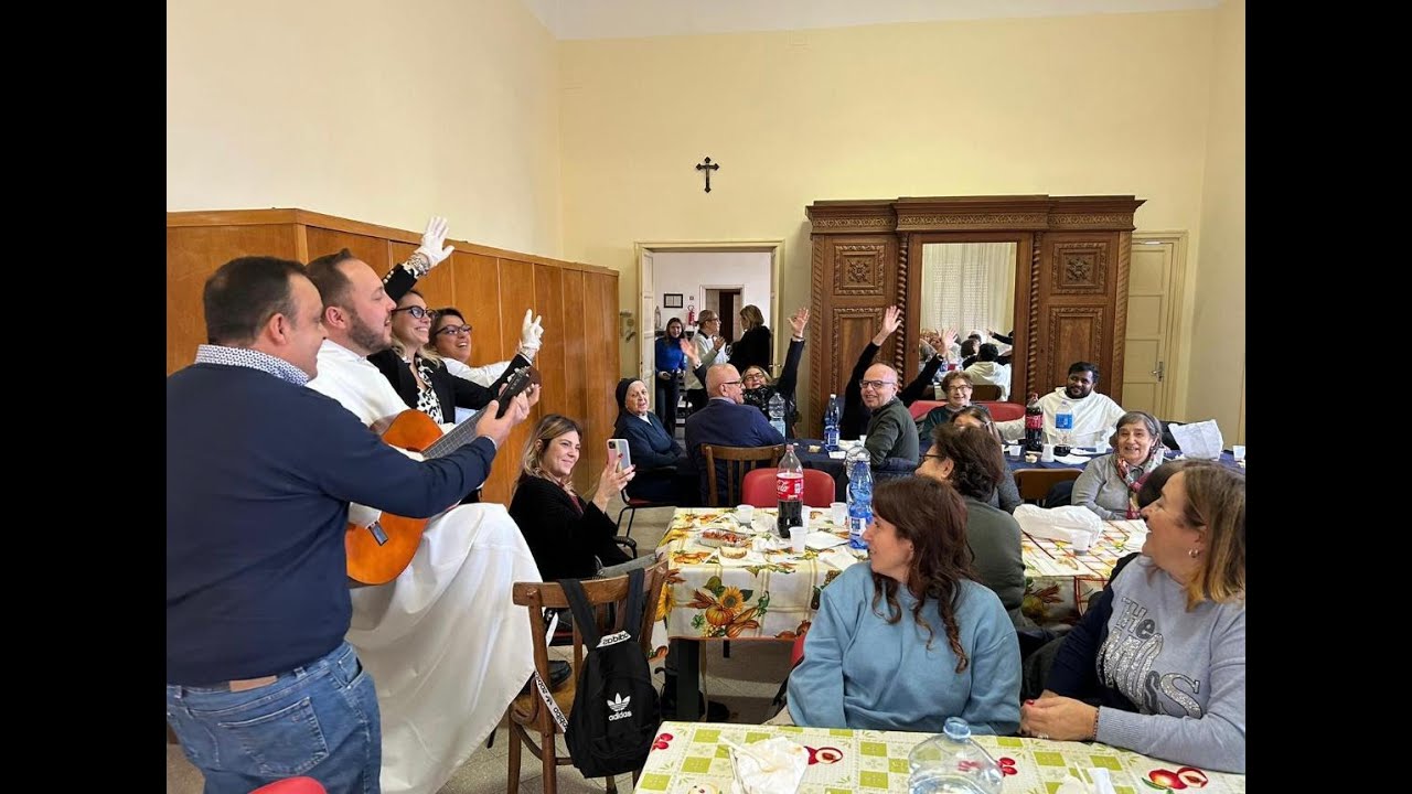 Jamming with the Mercedarian Friars in Naples, Italy - YouTube